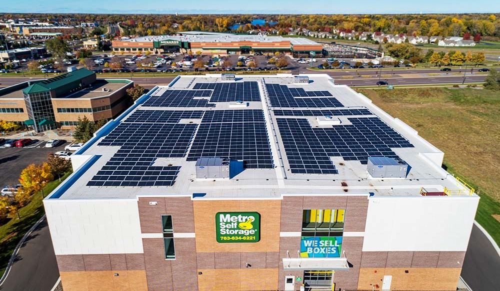 MN Commercial Solar - Metro Storage | iDEAL Energies